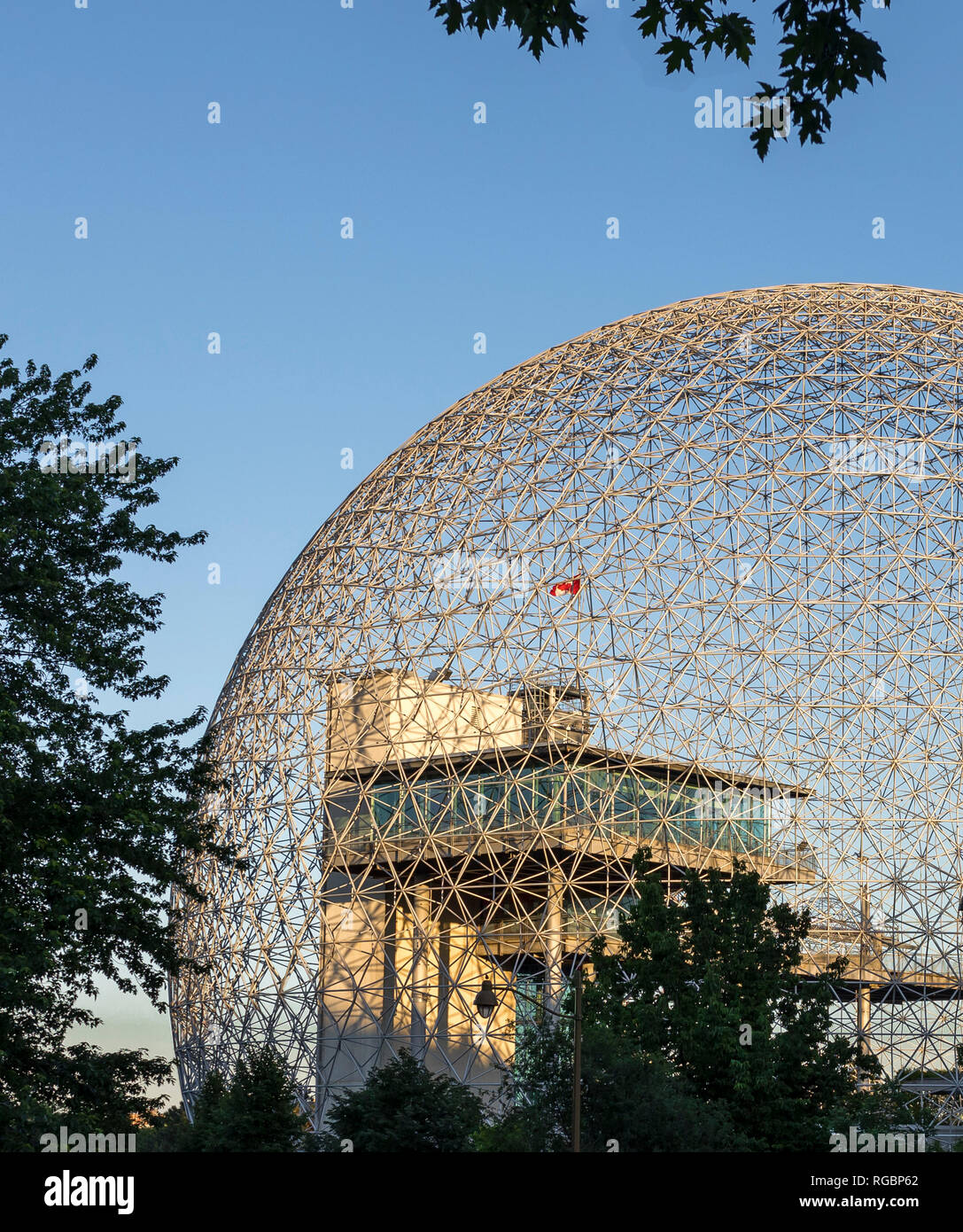 Montreal, Quebec, Canada, June 22, 2018: The Biosphere (French: "La ...