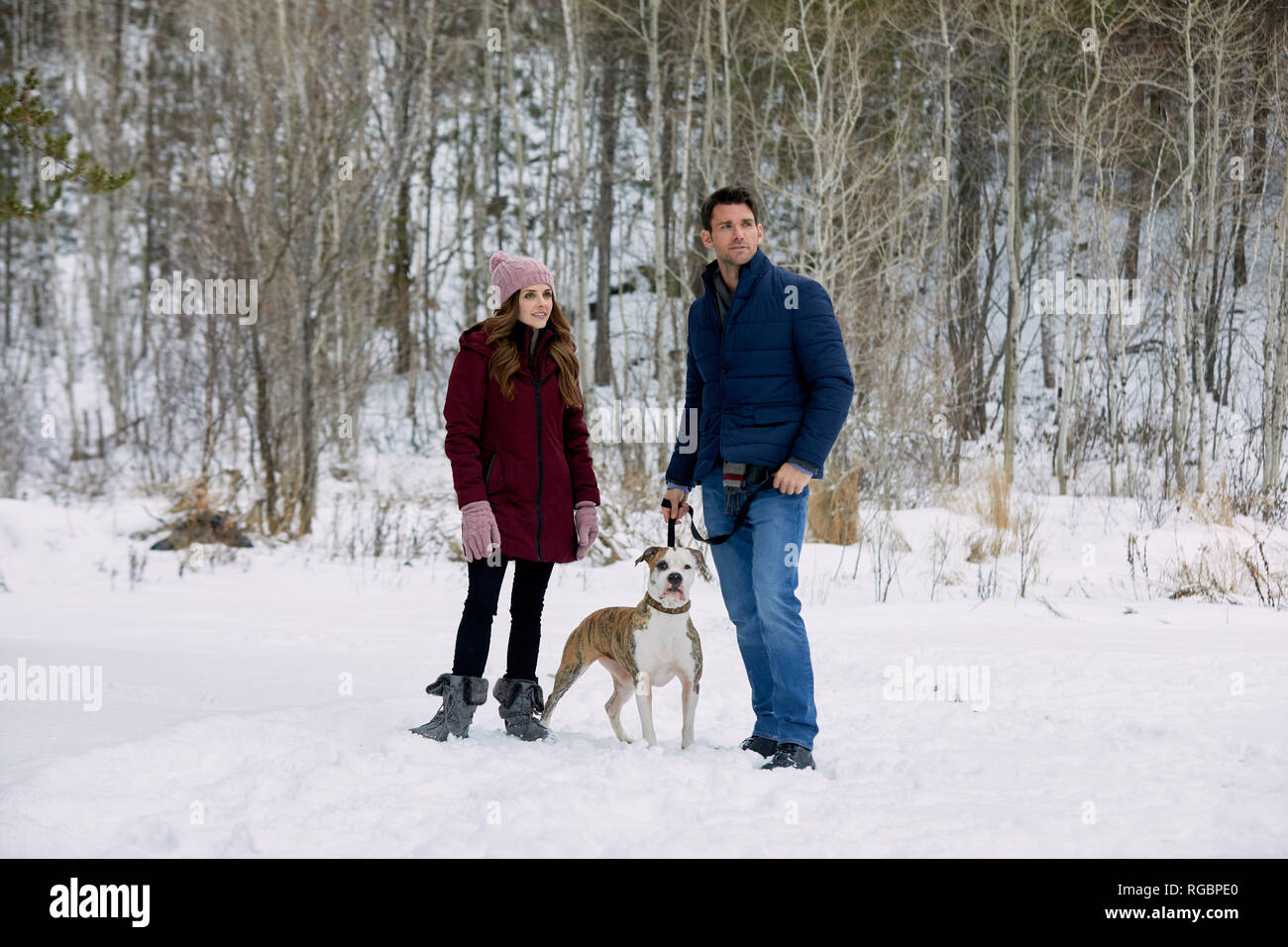WINTER LOVE STORY, from left: Jen Lilley, Kevin McGarry, (aired Jan. 19 ...