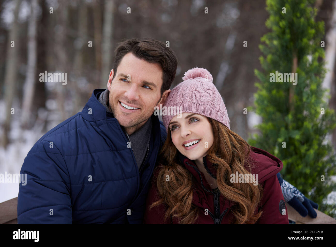 WINTER LOVE STORY, from left: Kevin McGarry, Jen Lilley, (aired Jan. 19 ...