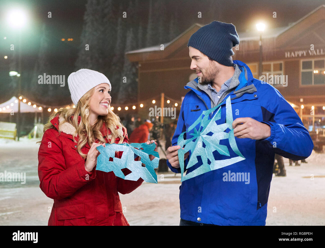 A WINTER PRINCESS, from left: Natalie Hall, Chris McNally, (aired Jan ...