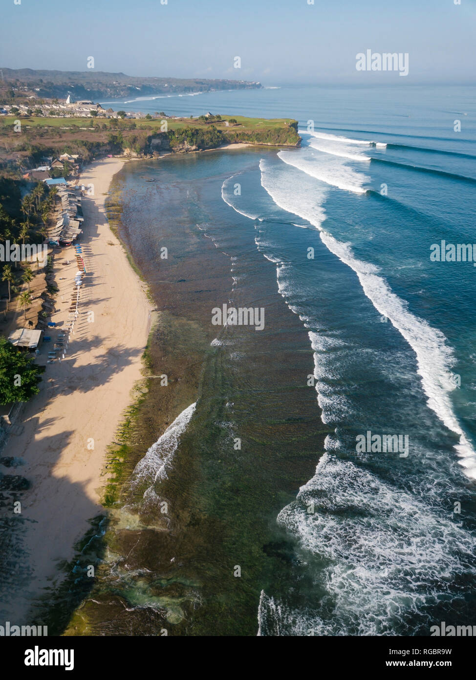 Indonesia, Bali, Aerial view of Balangan beach Stock Photo - Alamy
