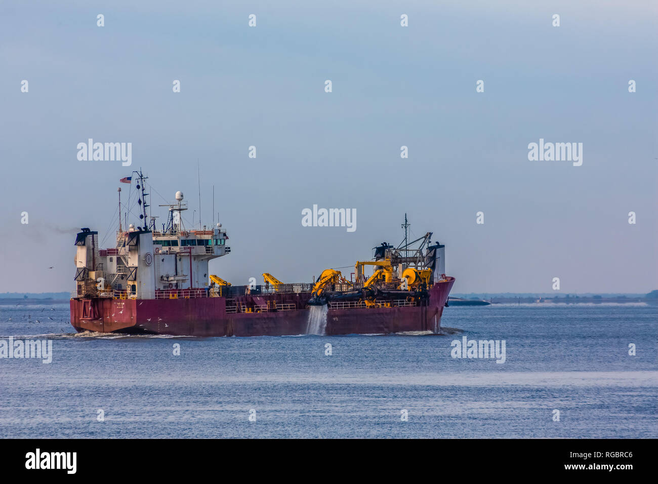 Dredging pumps hi-res stock photography and images - Alamy