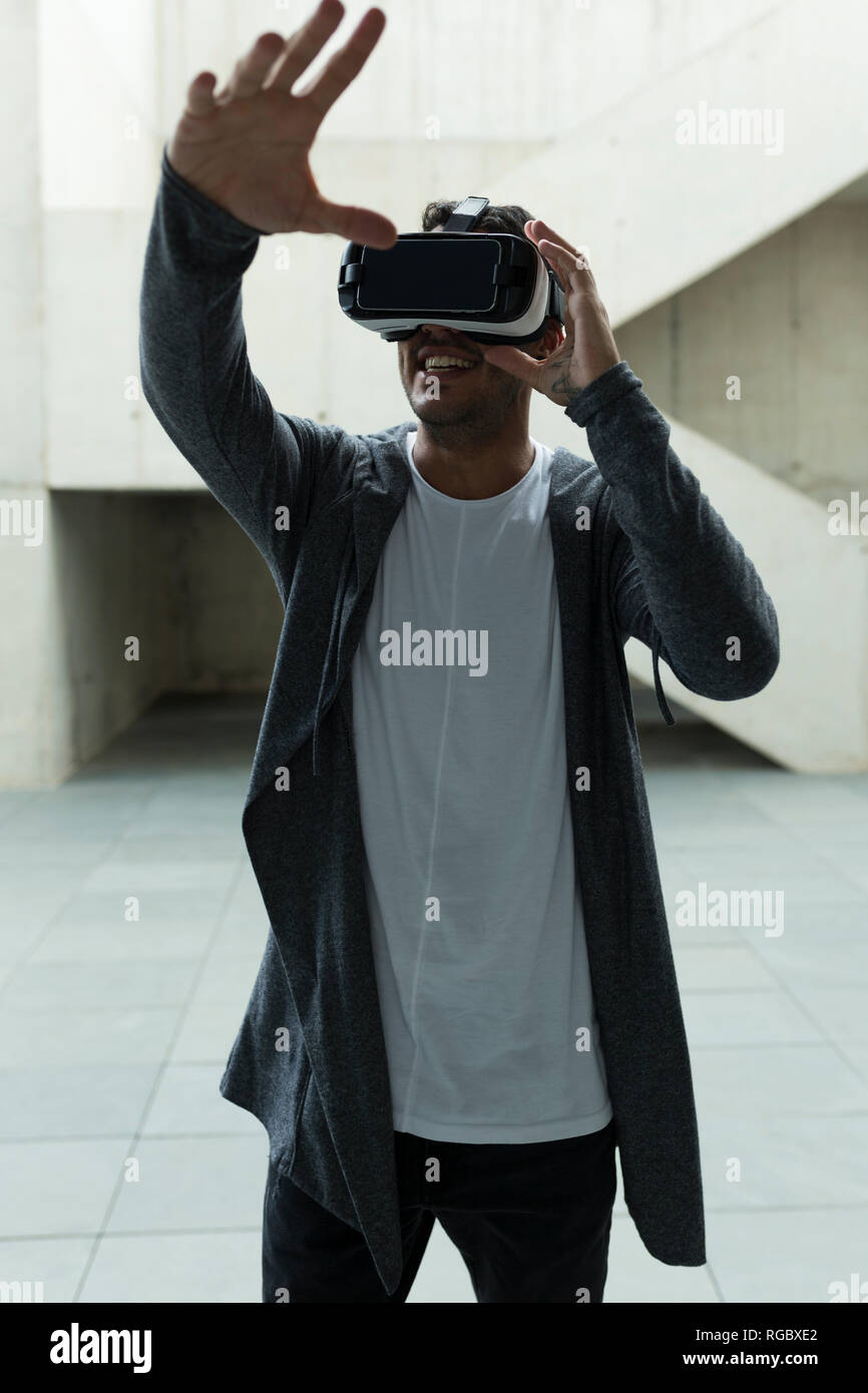 Man raising up hands hi-res stock photography and images - Alamy