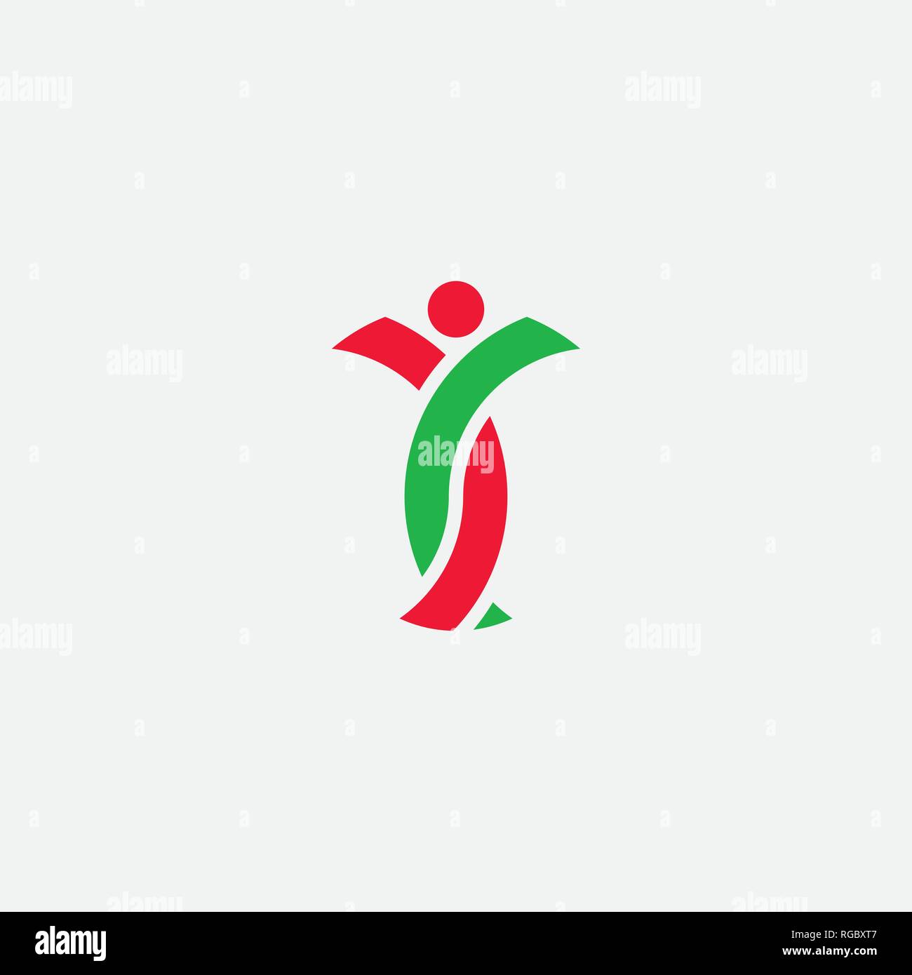 dna man logo icon vector symbol design Stock Vector Image & Art - Alamy