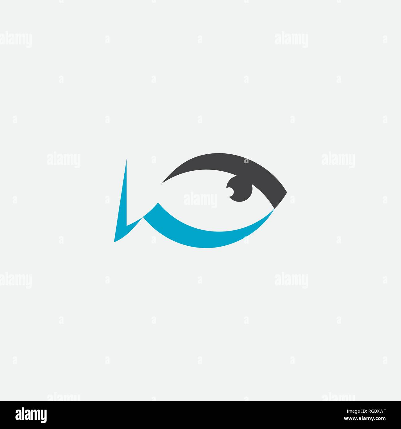 fat fish logo vector sign design element Stock Vector Image & Art - Alamy