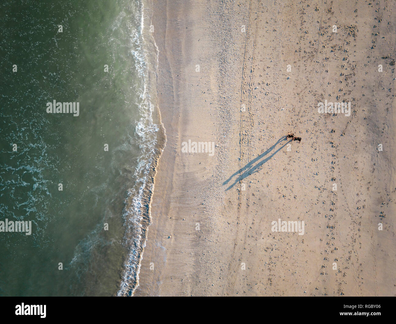 Indonesia, Bali, Aerial view of Kuta beach from above Stock Photo - Alamy