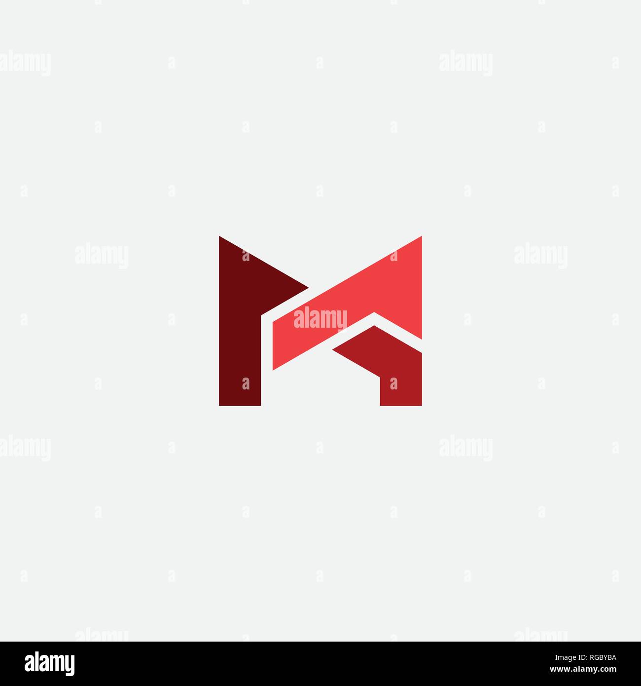 letter m and a ma icon logo vector Stock Vector Image & Art - Alamy