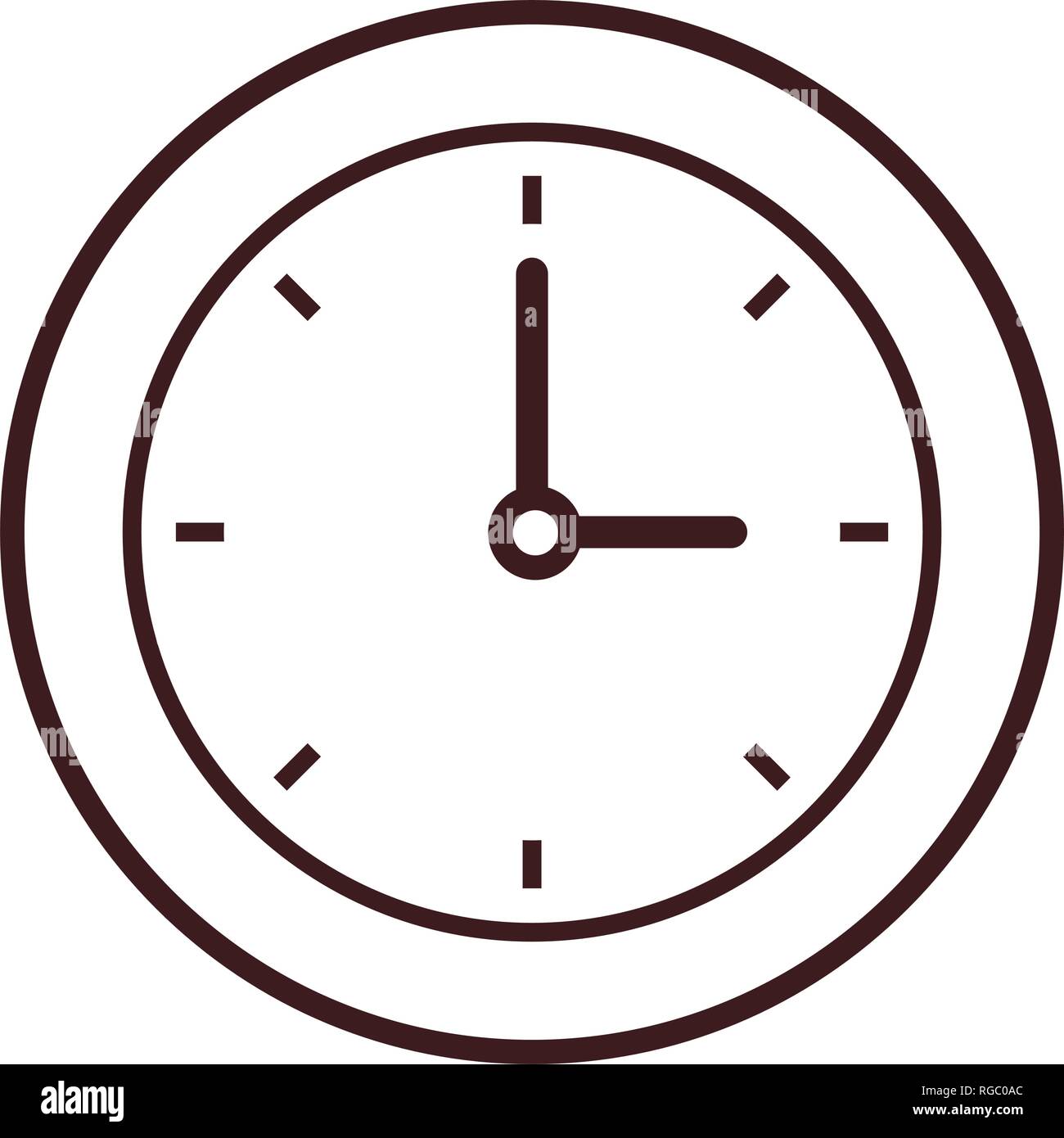 clock time cartoon Stock Vector Image & Art - Alamy