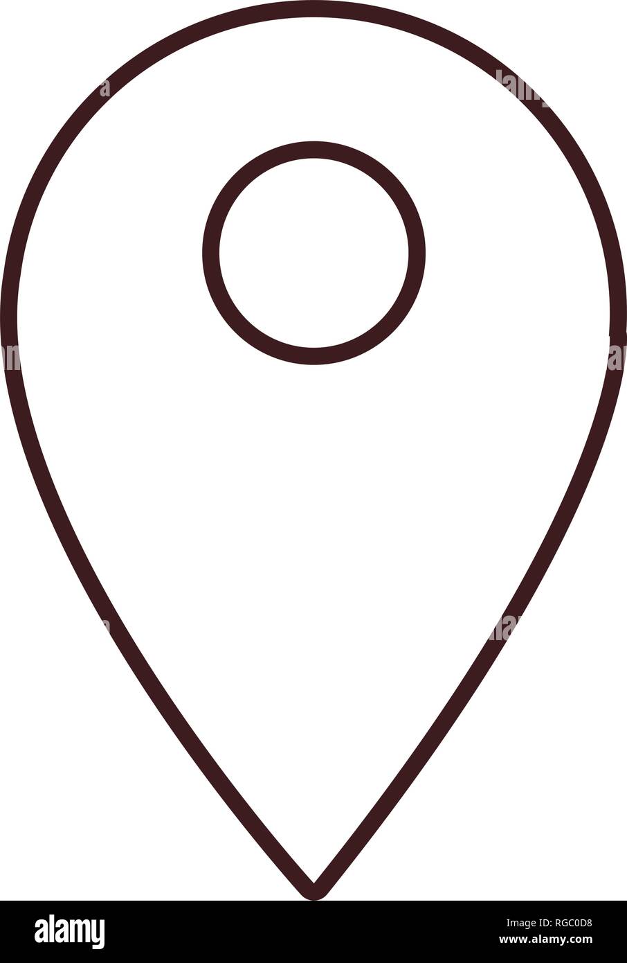 gps location cartoon Stock Vector Image & Art - Alamy