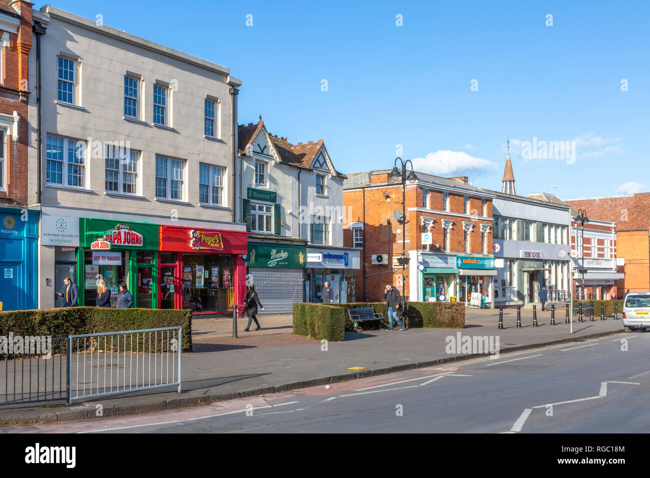 Redditch shopping centre hi-res stock photography and images - Alamy