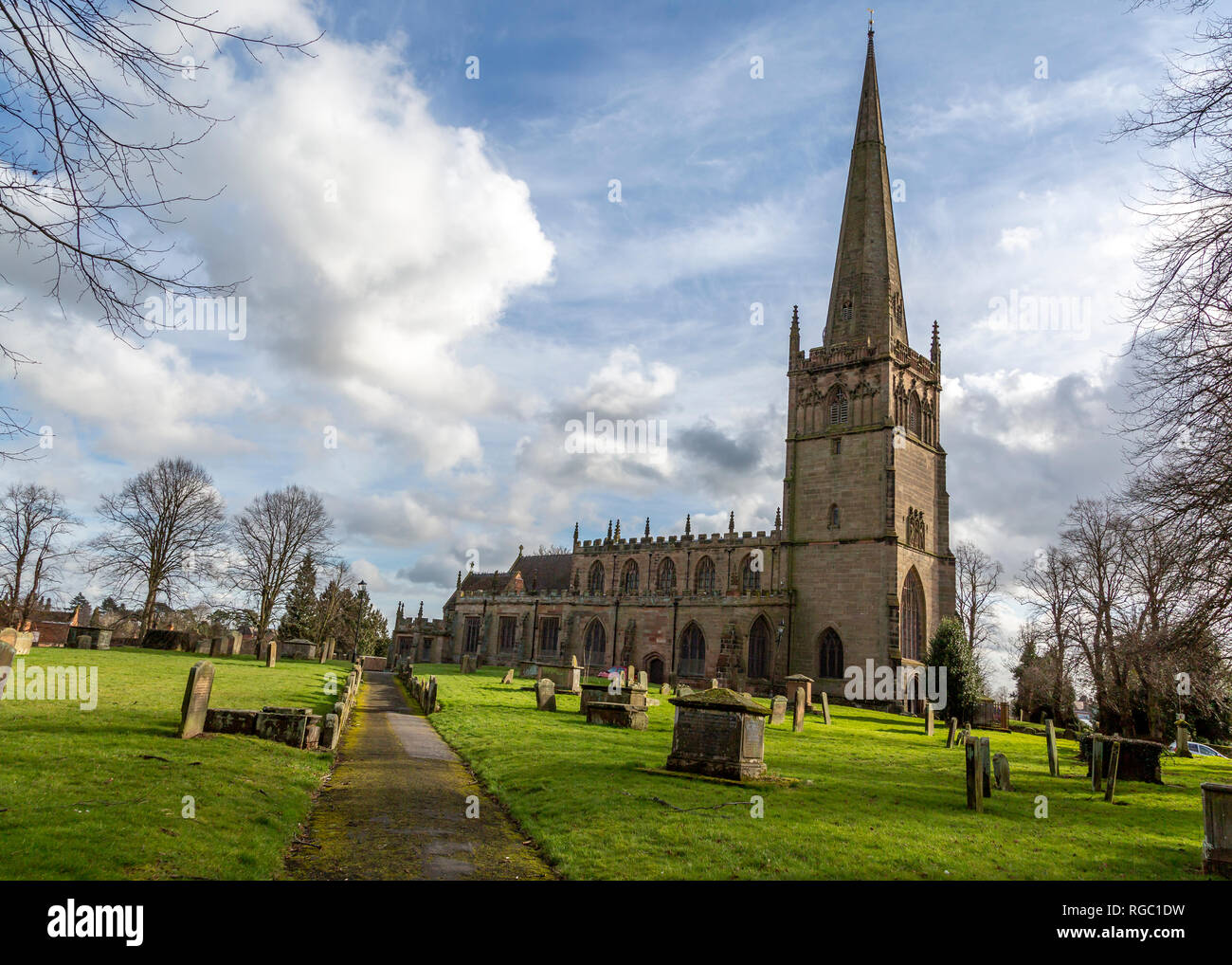 St. Johns Church in Bromsgrove Stock Photo - Alamy
