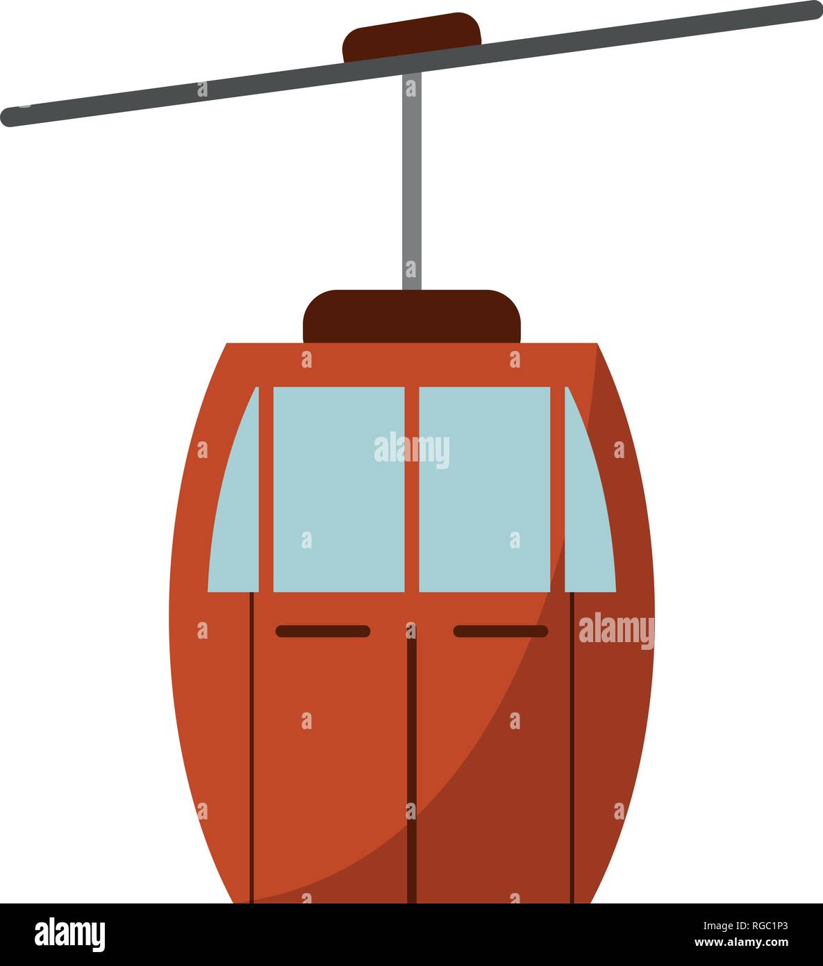 Cableway transport symbol Stock Vector Image & Art - Alamy