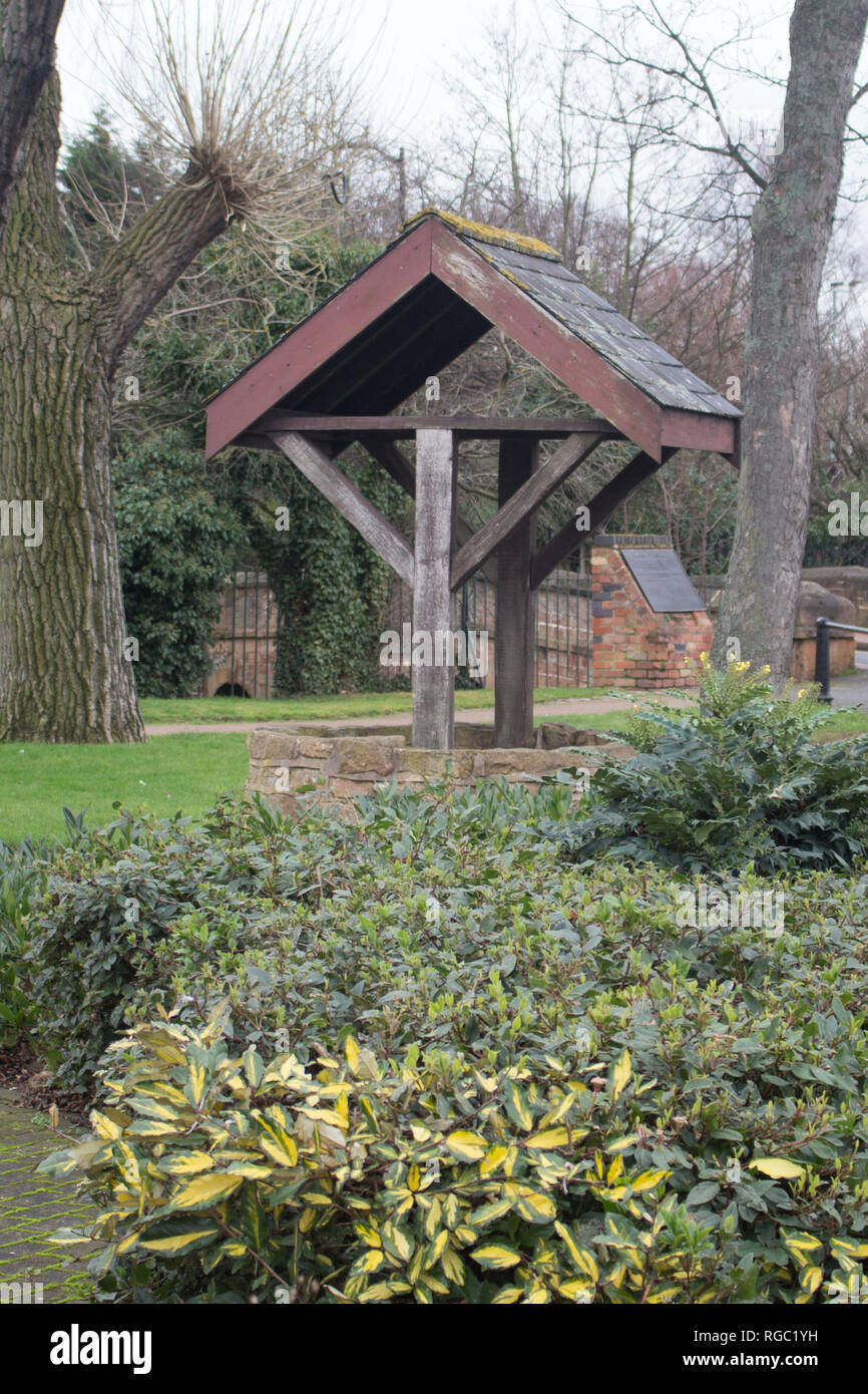 well in bulwell Stock Photo - Alamy