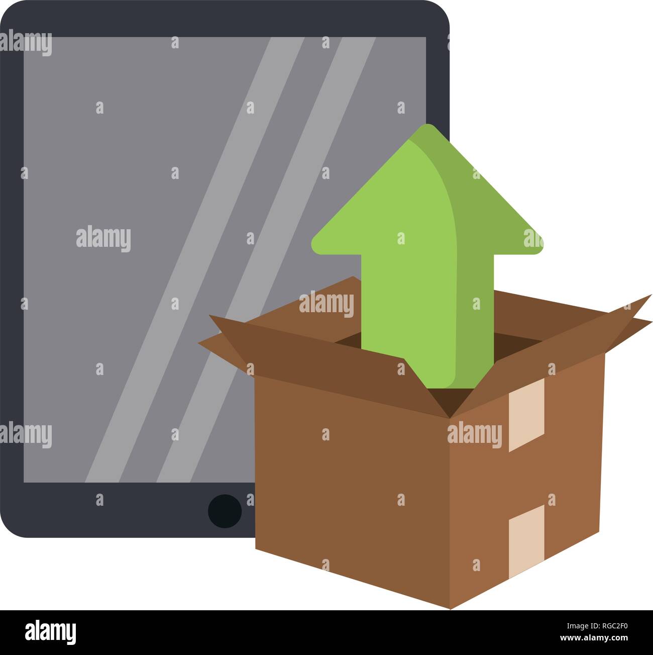 Box files Stock Vector Images - Alamy