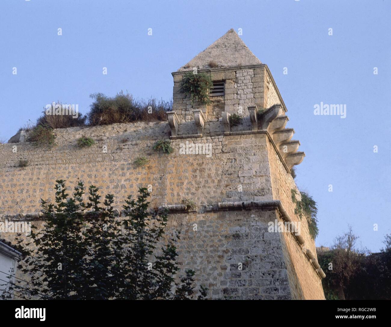 BALUARTE DE S JUAN. Location: Fortaleza. SPAIN Stock Photo - Alamy