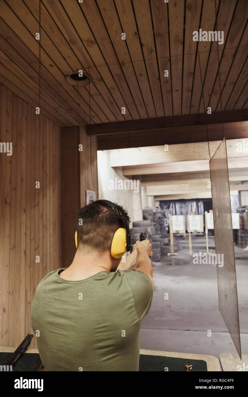 Man with pistol hi-res stock photography and images - Alamy