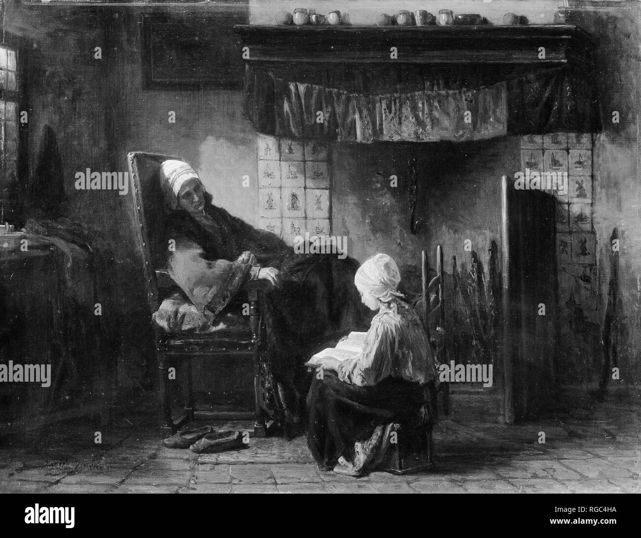 Grandmother's Treasure. Artist: Jozef Israëls (Dutch, Groningen 1824 ...