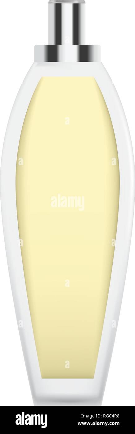Yellow fragrance bottle icon, realistic style Stock Vector Image & Art ...
