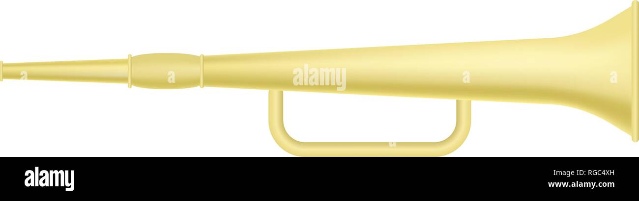 Old trumpet icon, realistic style Stock Vector Image & Art - Alamy