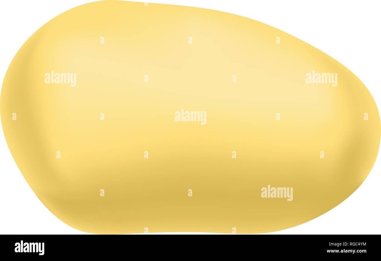 Clean potato icon, realistic style Stock Vector Image & Art - Alamy