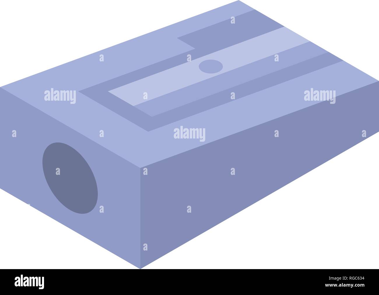 Boy sharpening pencil hi-res stock photography and images - Alamy