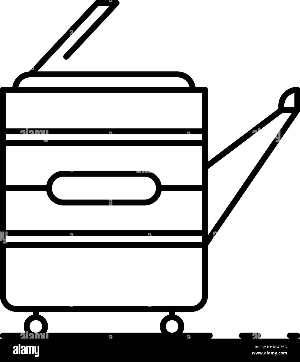 Office big printer icon, outline style Stock Vector Image & Art - Alamy Office big printer icon, outline style Stock Vector Image & Art - Alamy