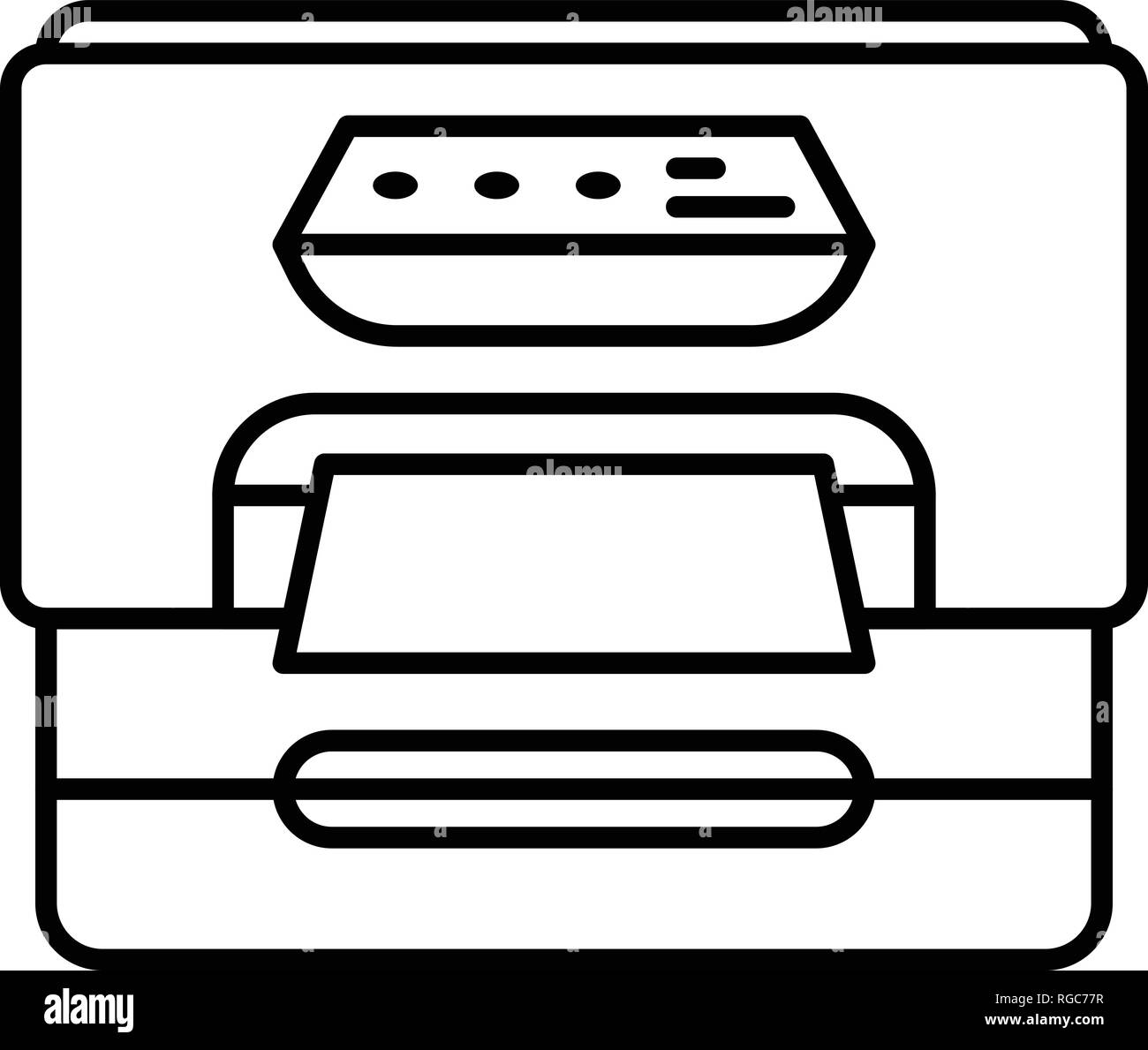 Big print machine Black and White Stock Photos & Images - Alamy