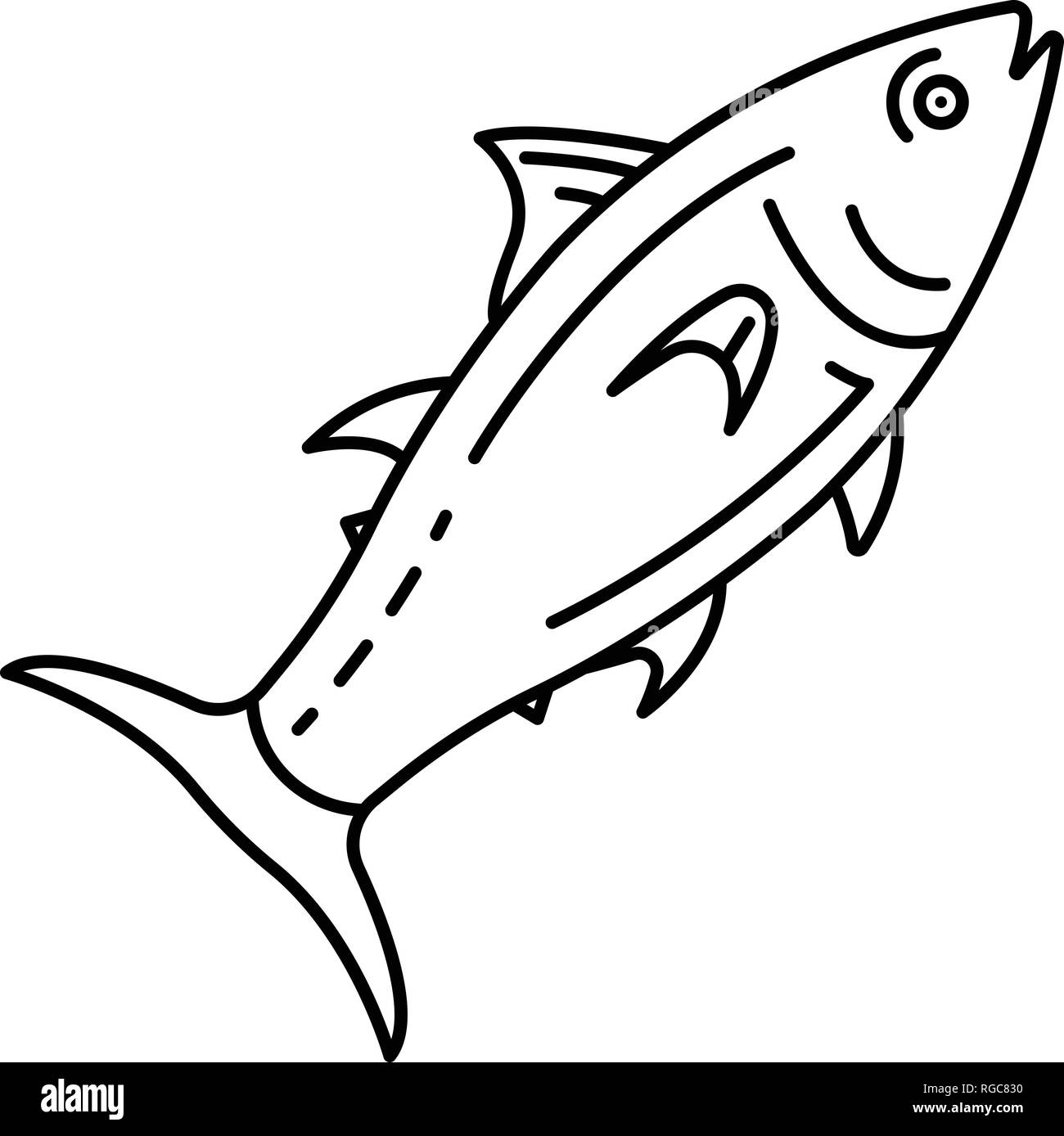 Tuna Outline