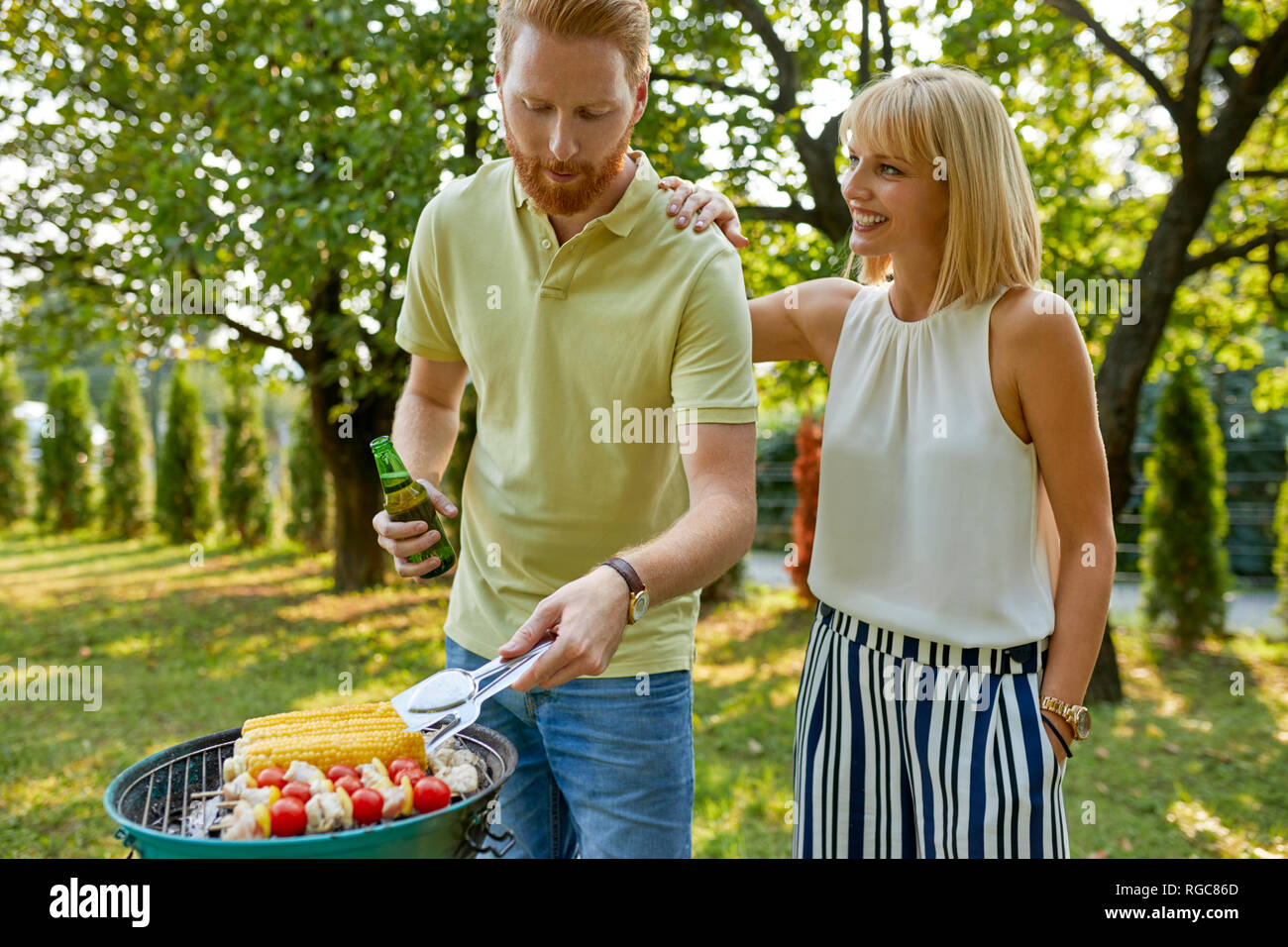 Barbecue stand hi-res stock photography and images - Alamy