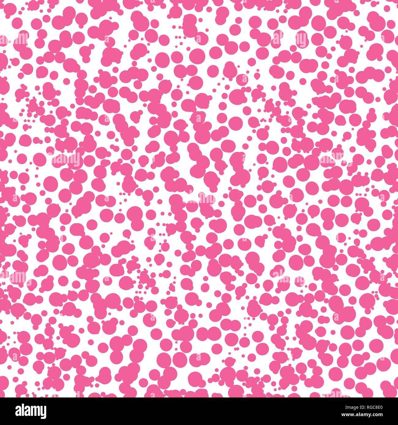 Abstract dotted seamless pattern. Textured chaotic dot tile background ...