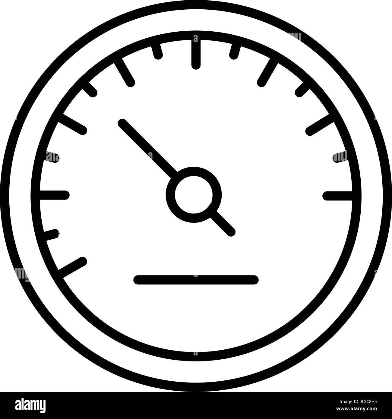 Race speedometer icon, outline style Stock Vector Image & Art - Alamy