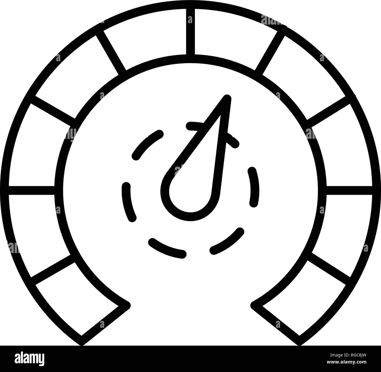 Dials speedo speedometer Stock Vector Images - Alamy