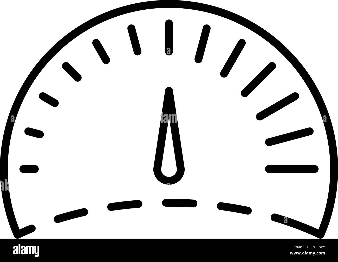 Control speedometer icon, outline style Stock Vector Image & Art - Alamy