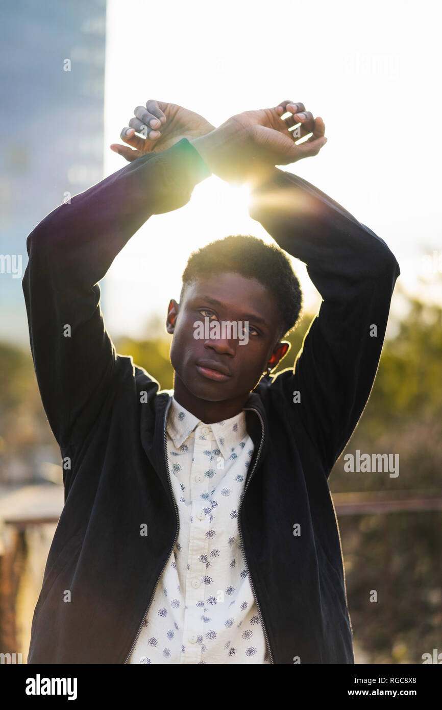 Crossed wrists hi-res stock photography and images - Alamy