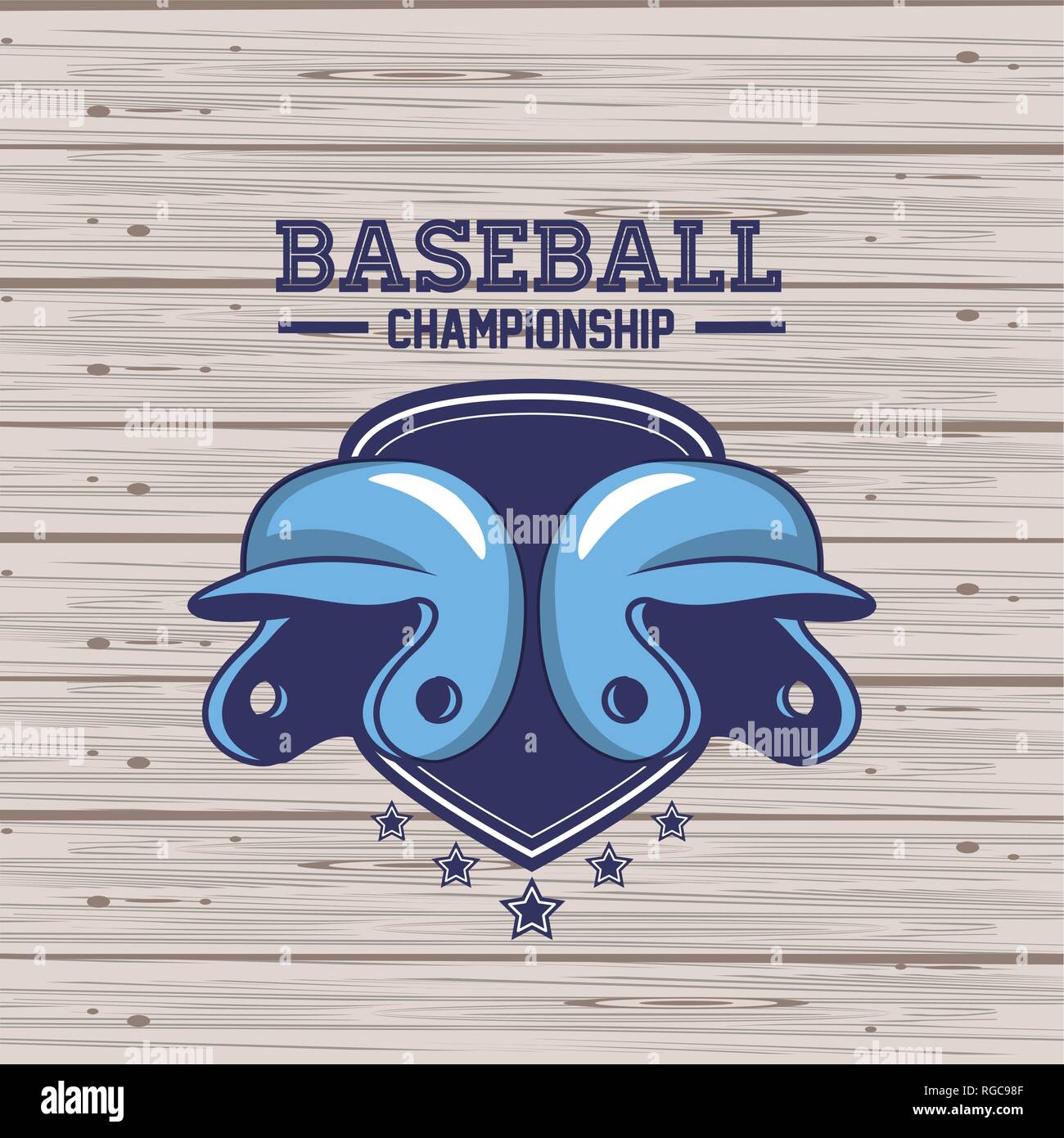 Baseball championship card Stock Vector Image & Art - Alamy