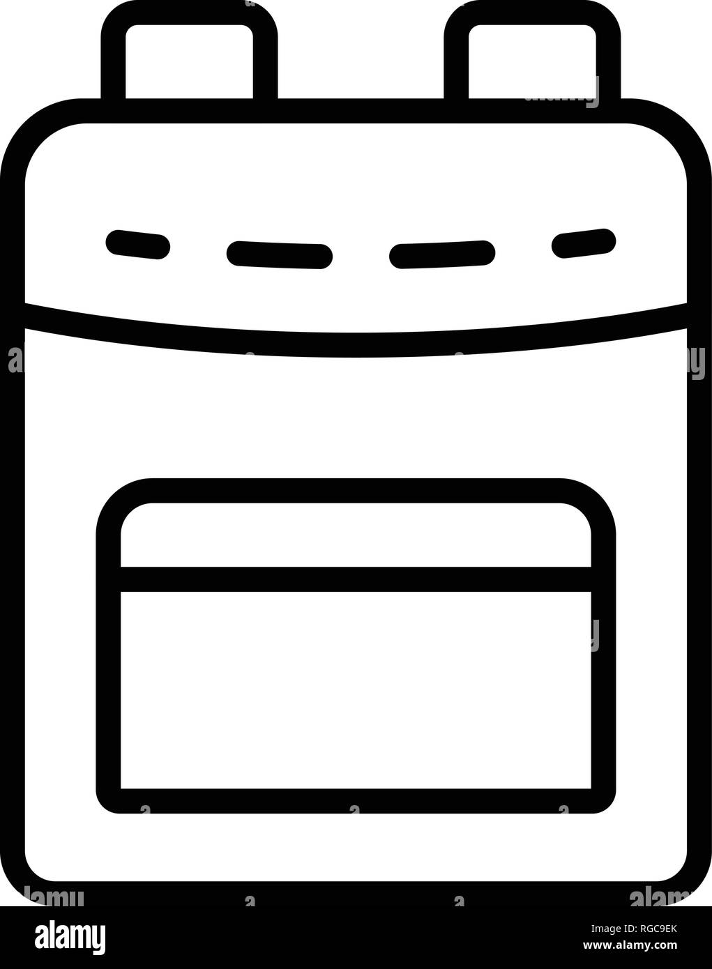 Simple backpack icon, outline style Stock Vector Image & Art - Alamy