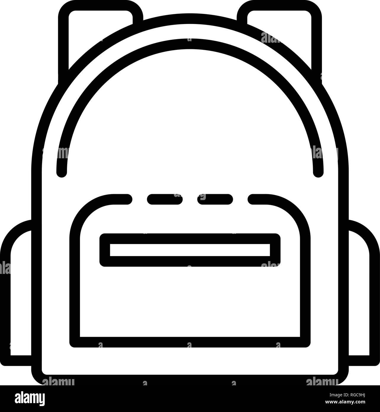 Boy backpack icon, outline style Stock Vector Image & Art - Alamy