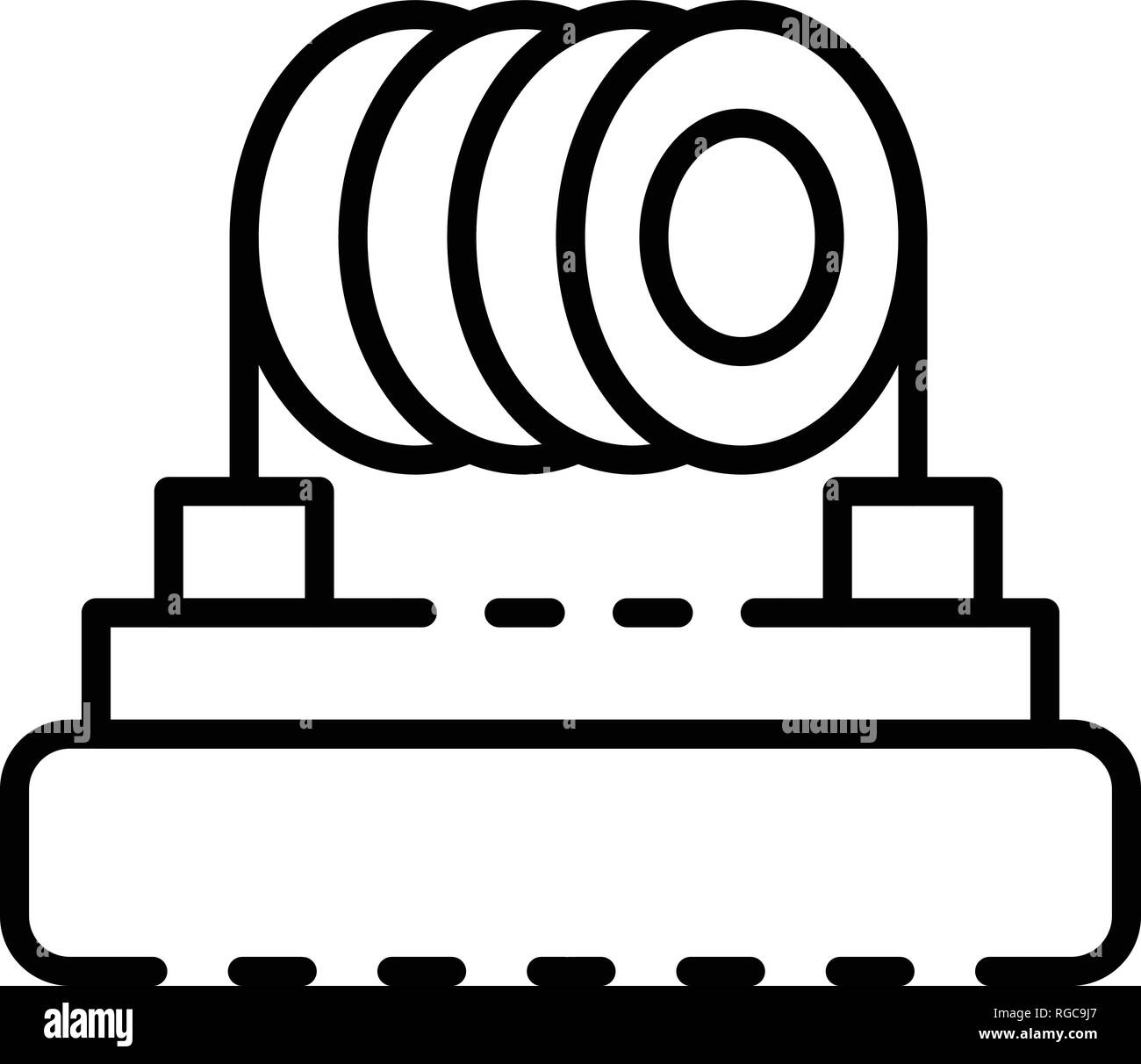 Induction heating Stock Vector Images - Alamy