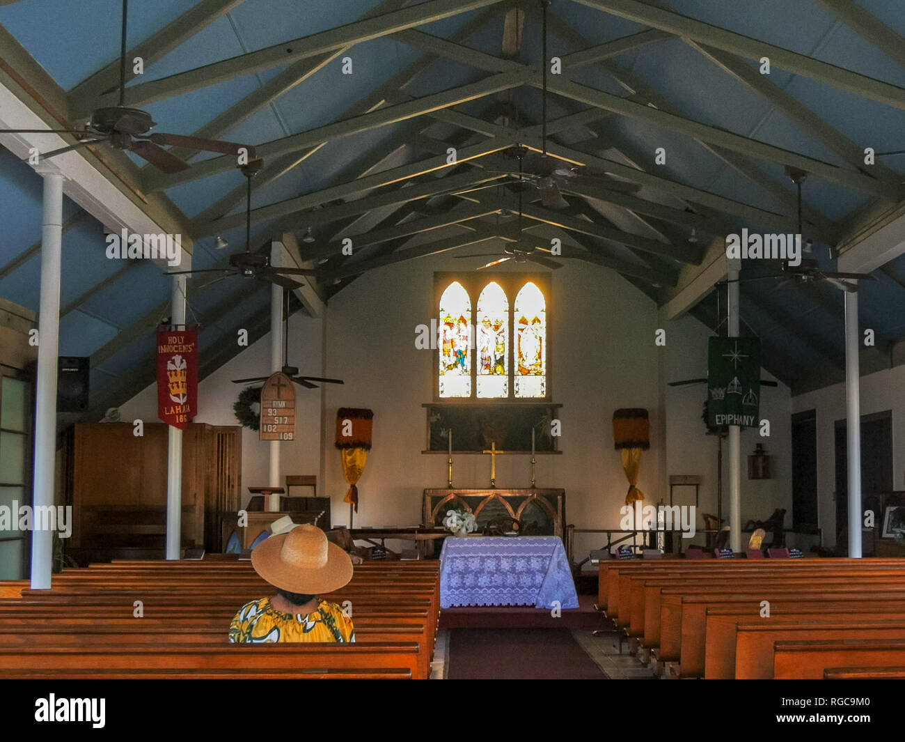 Travel architecture hawaii lahaina hi-res stock photography and images ...