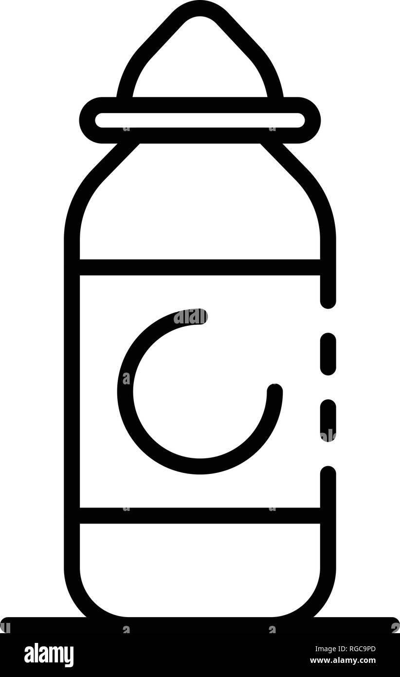 Electric cigarette liquid icon, outline style Stock Vector Image & Art ...