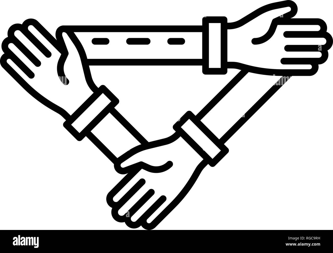 Group and cohesion Black and White Stock Photos & Images - Alamy