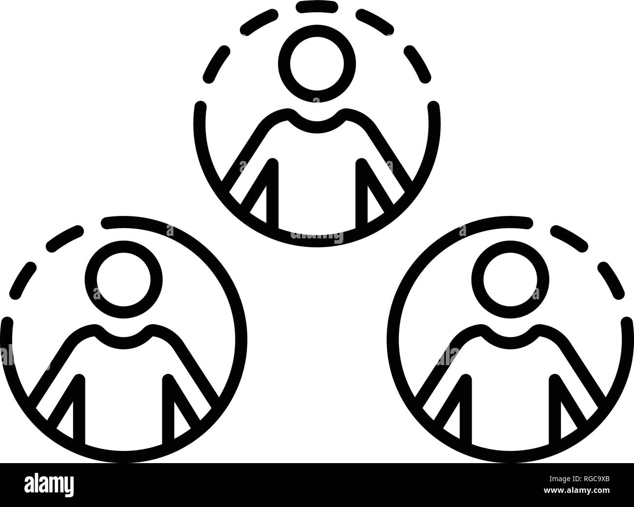 Social mapping Stock Vector Images - Alamy