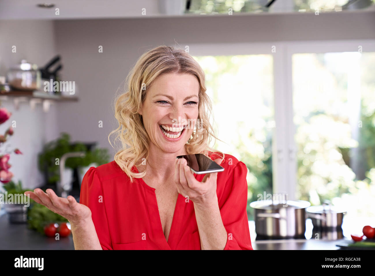 Exuberant woman hi-res stock photography and images - Alamy