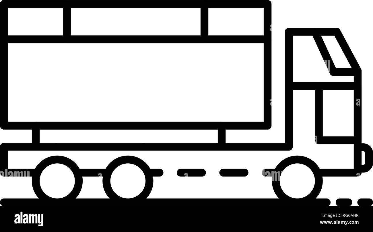 Combine harvester truck wheat harvesting Stock Vector Images - Alamy