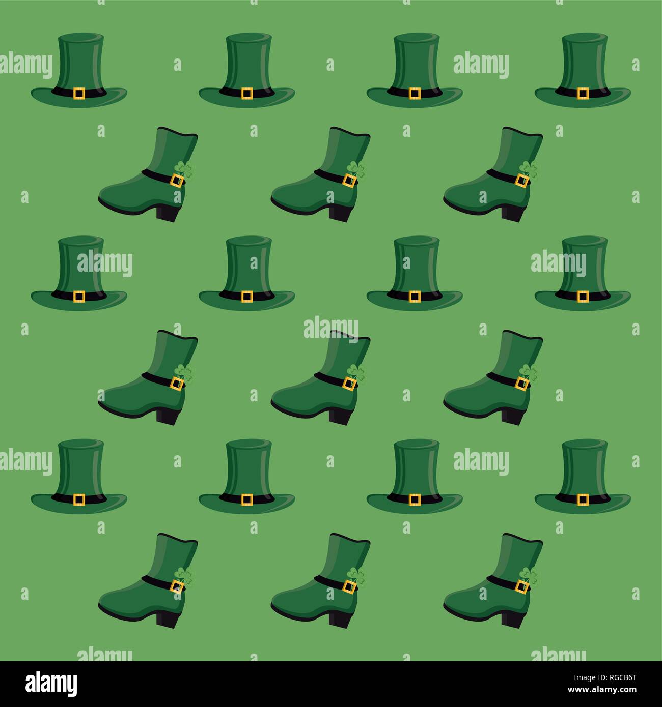 St patrick background pattern Stock Vector Image & Art - Alamy