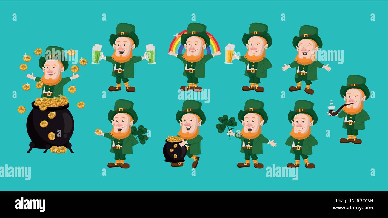 Elves poster Stock Vector Images - Alamy
