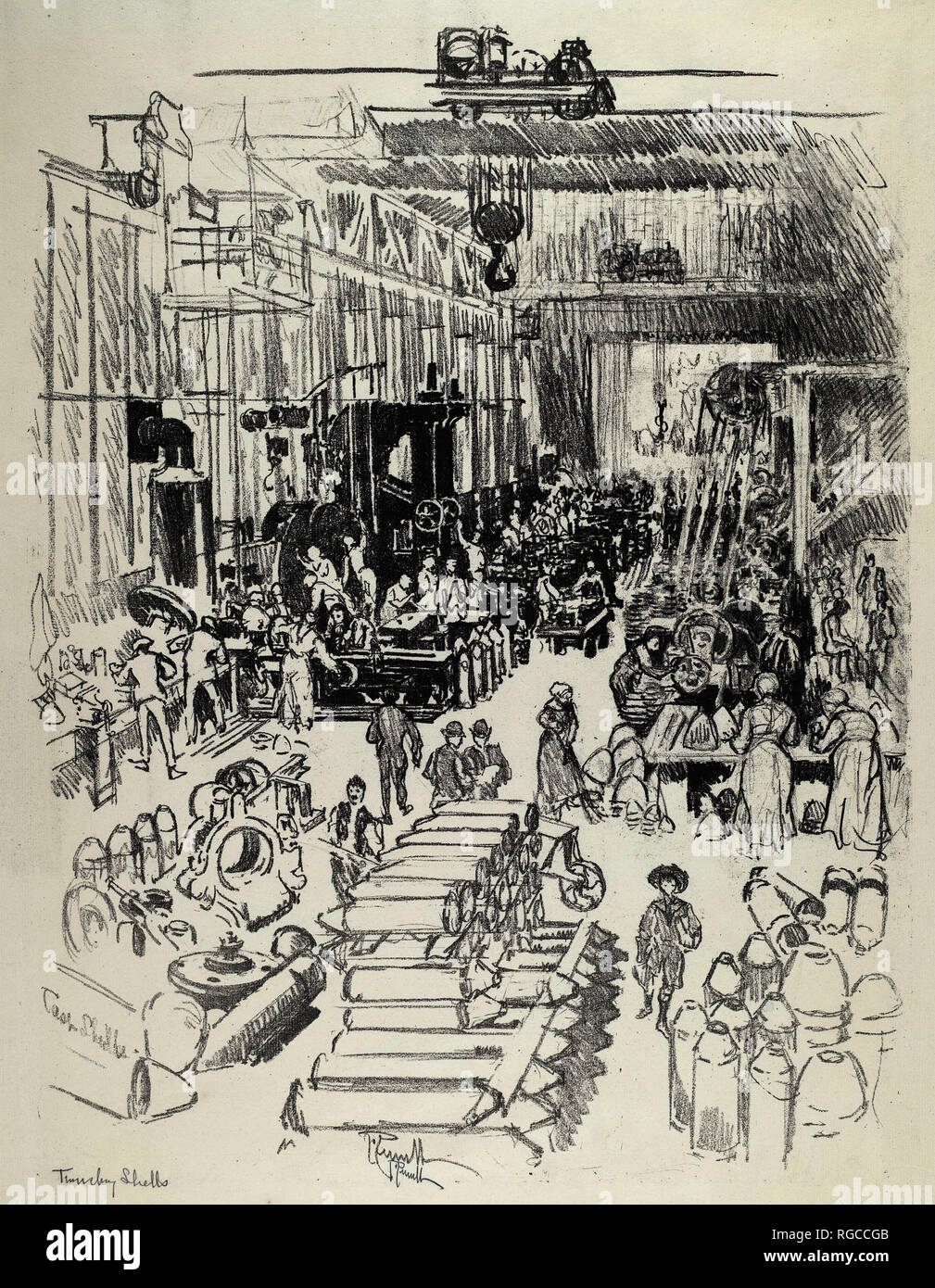 Finishing shells hi-res stock photography and images - Alamy