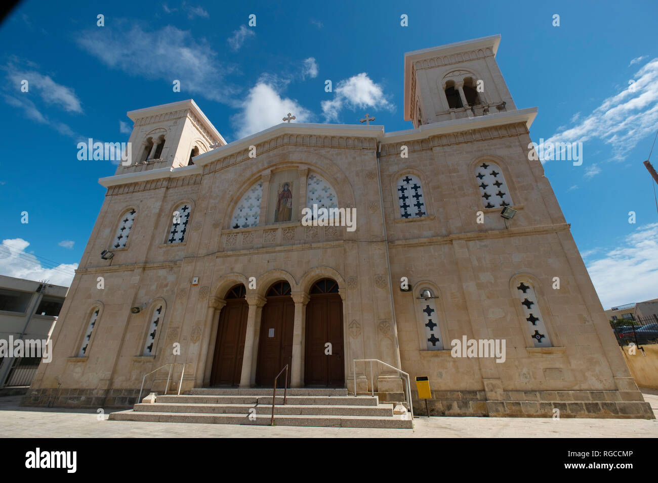 Paphos catholic church hi-res stock photography and images - Alamy