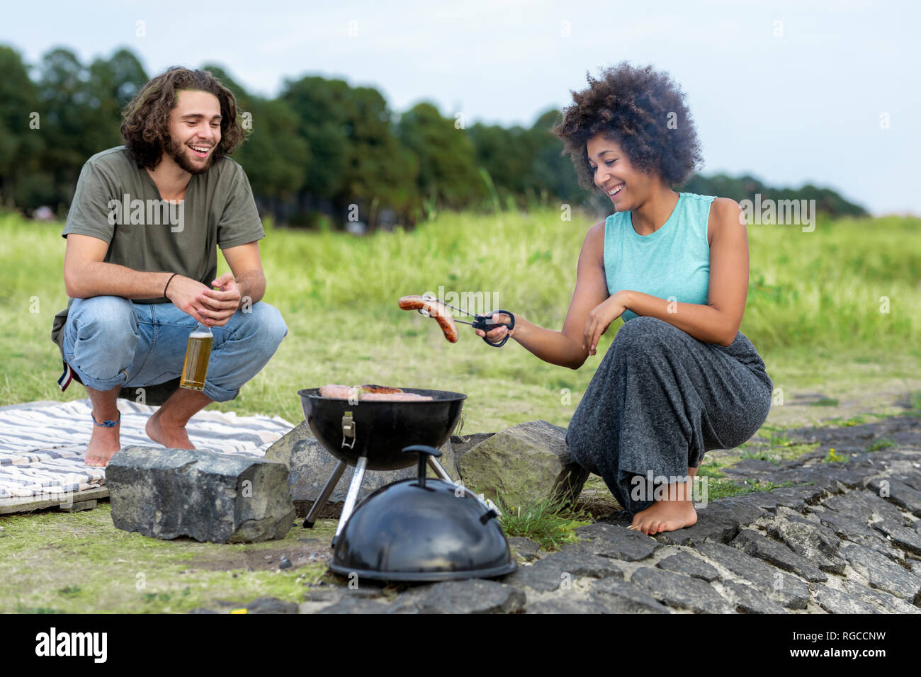 Humans with nature hi-res stock photography and images - Alamy