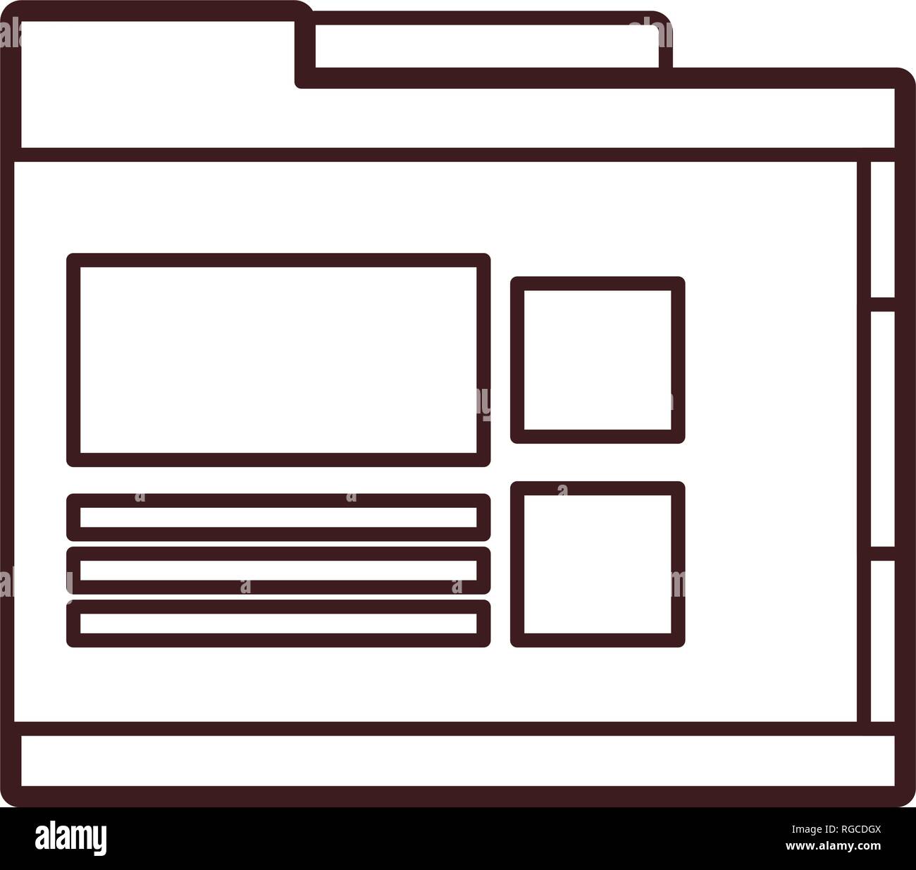 documents folder cartoon Stock Vector Image & Art - Alamy